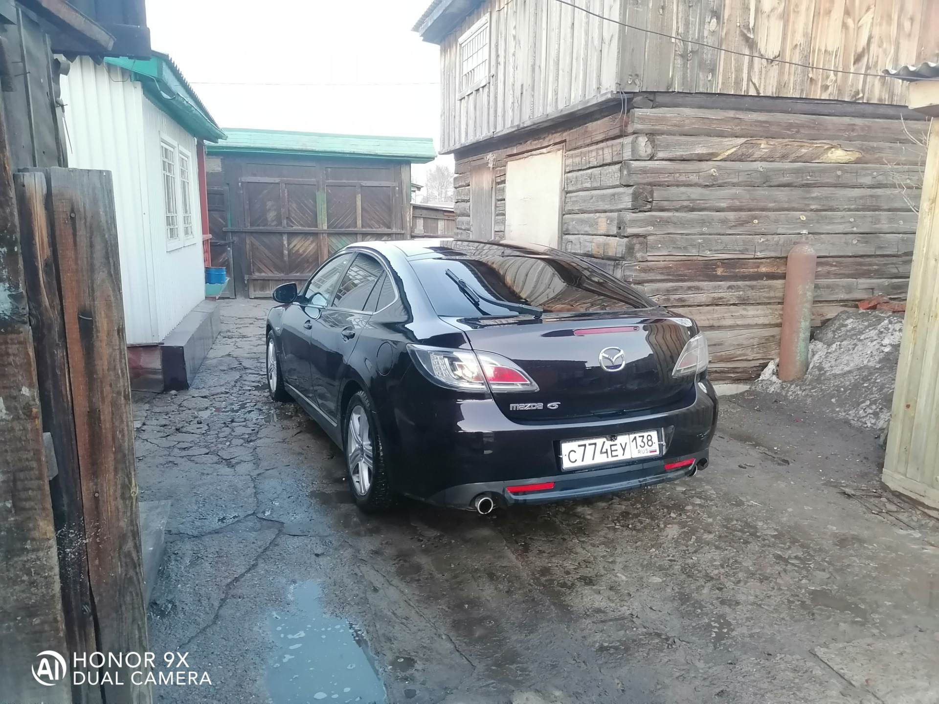 Задние фонари. — Mazda 6 (2G) GH, 2 л, 2008 года | наблюдение | DRIVE2