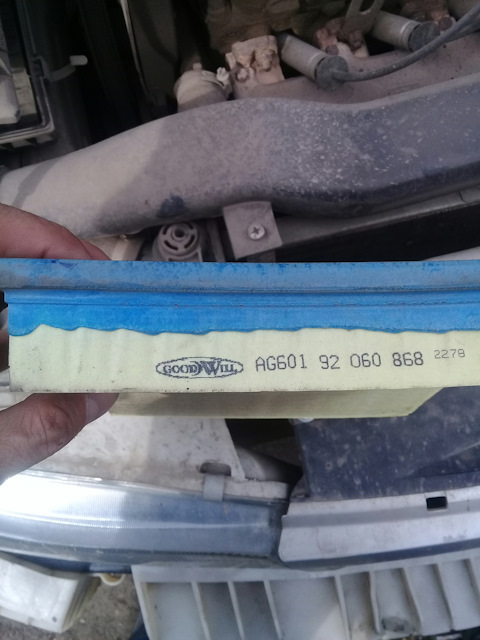 92060868 Фильтр воздушный GM | Запчасти на DRIVE2