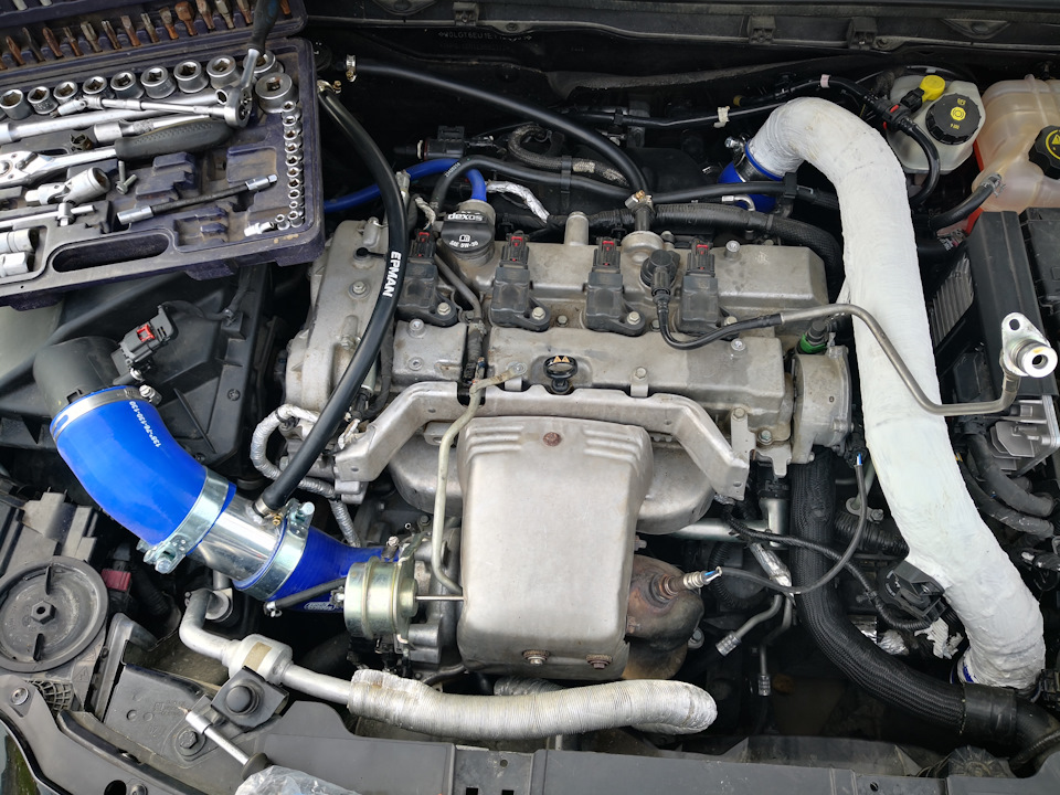 Замена трубки охлаждения — Opel Insignia Hatchback, 2 л, 2014 года ...