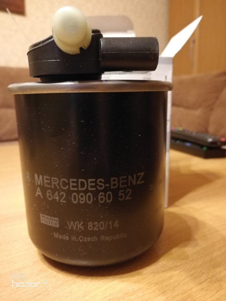 A6420906052 Фильтр топливный Mercedes | Запчасти на DRIVE2