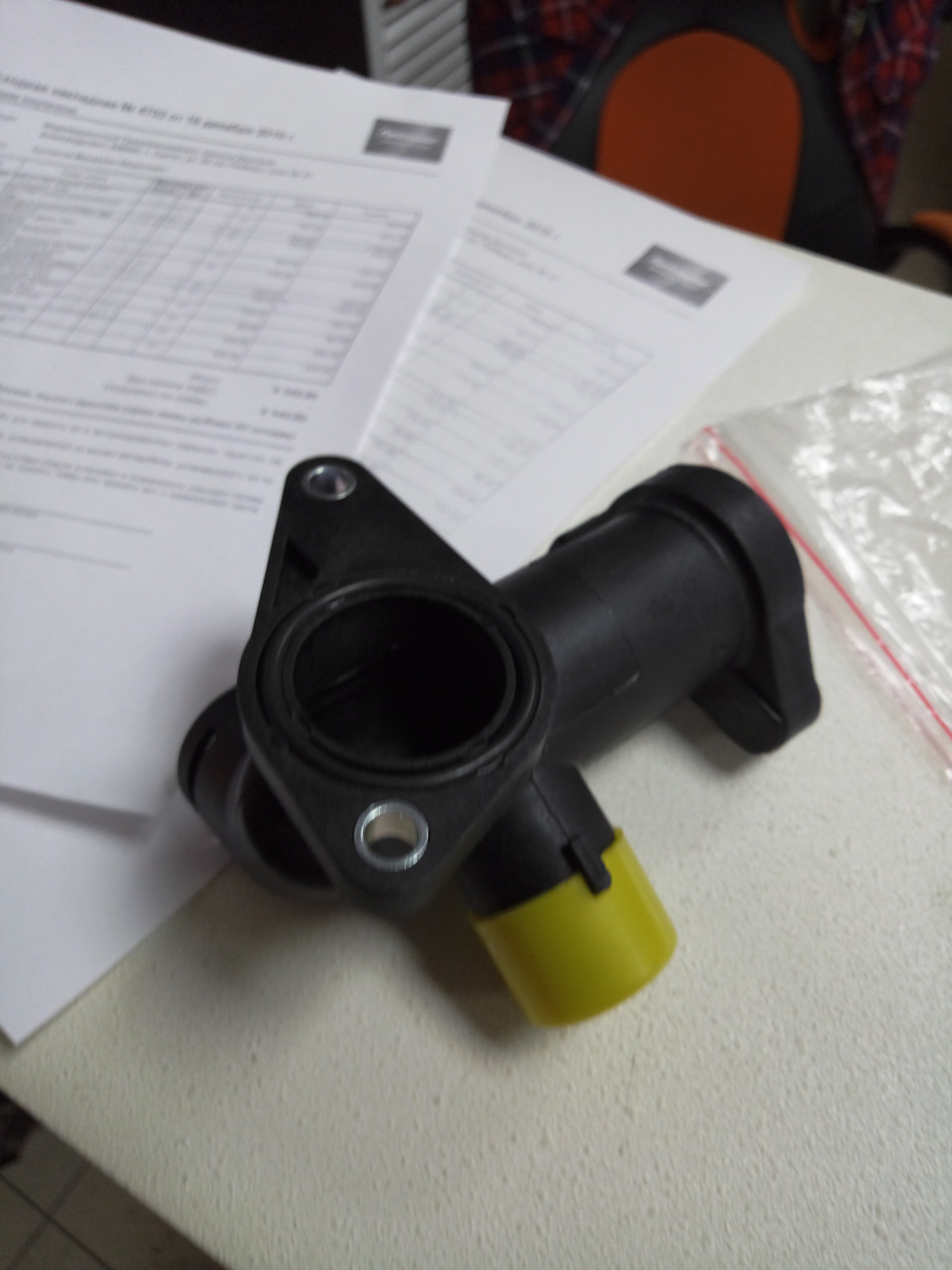 058121133B Фланец охлаждающей жидкости VAG | Запчасти на DRIVE2