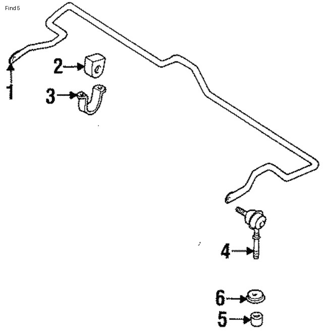 5611250Y00 Подушка тяги стабилизатора NISSAN INFINITI | Запчасти на DRIVE2