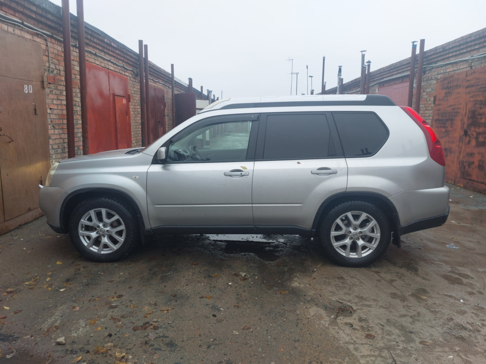 Смена резины — Nissan X-Trail II (t31), 2,5 л, 2008 года | колёсные ...