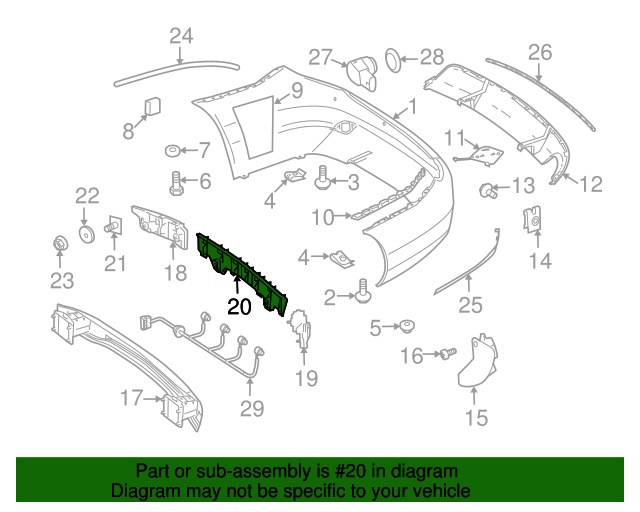 A2048850565 Крепление бампера Mercedes | Запчасти на DRIVE2