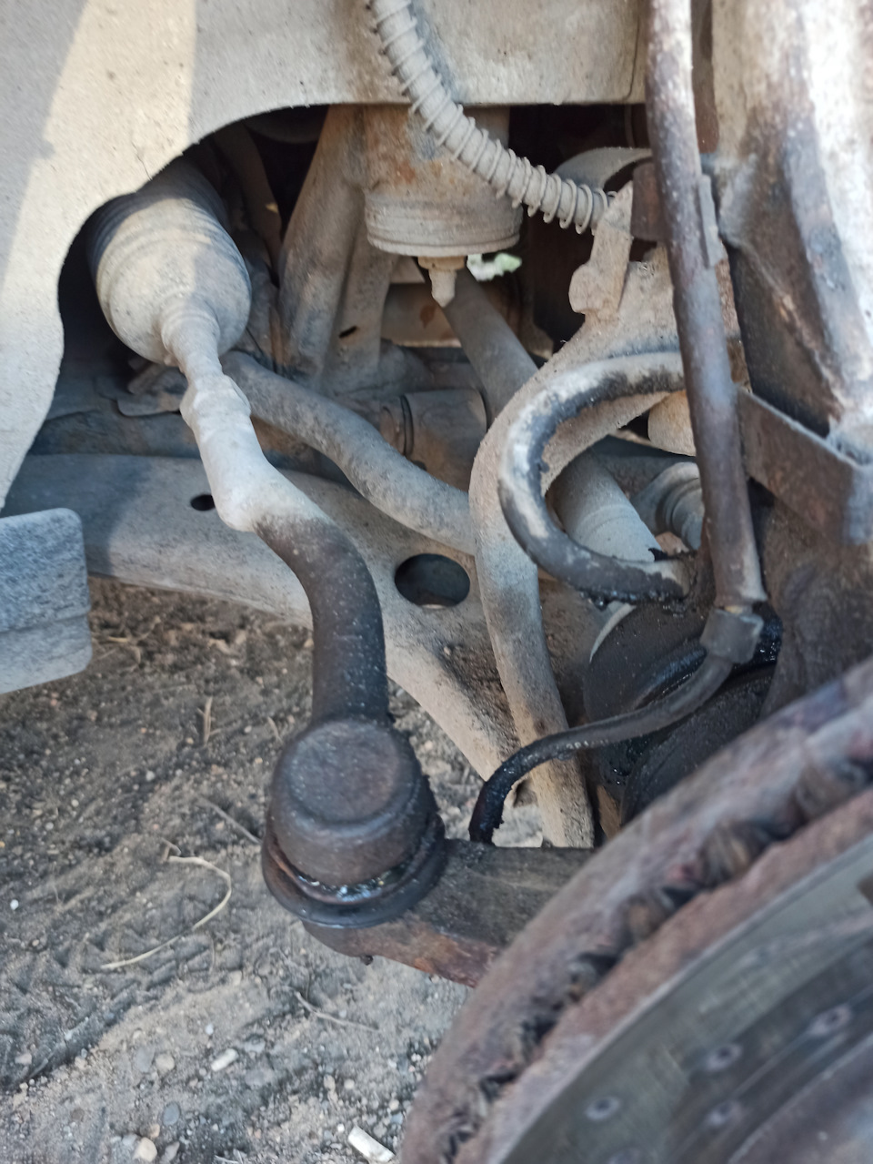 Передняя ходовая 300 000 — Hyundai Sonata IV (EF), 2 л, 2006 года ...