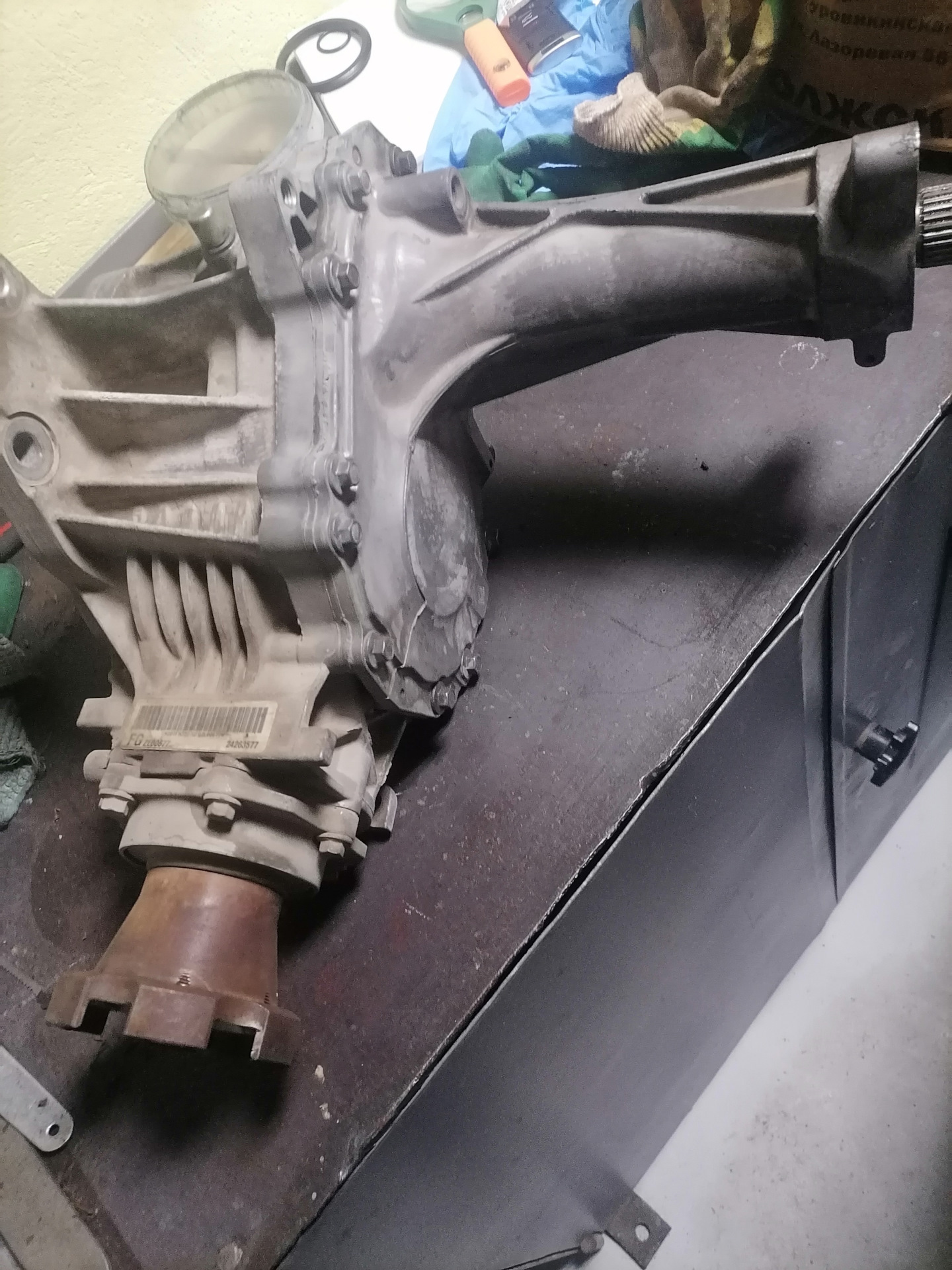 Угловой редуктор (раздатка) попросился на ремонт. — Chevrolet Captiva ...