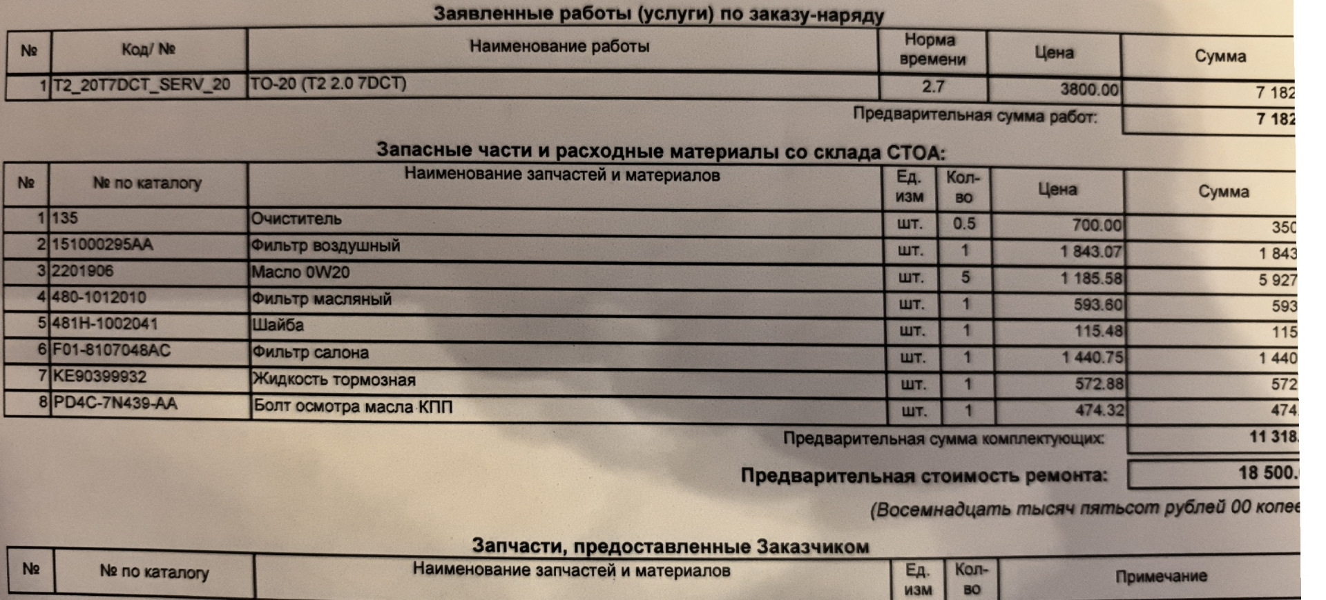 ТО 2 — Jetour T2, 2 л, 2024 года | плановое ТО | DRIVE2