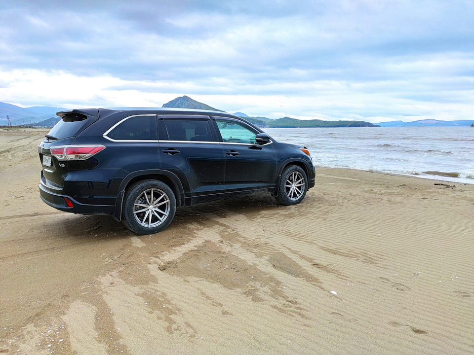 Новые диски на лето — Toyota Highlander (XU50), 3,5 л, 2015 года ...