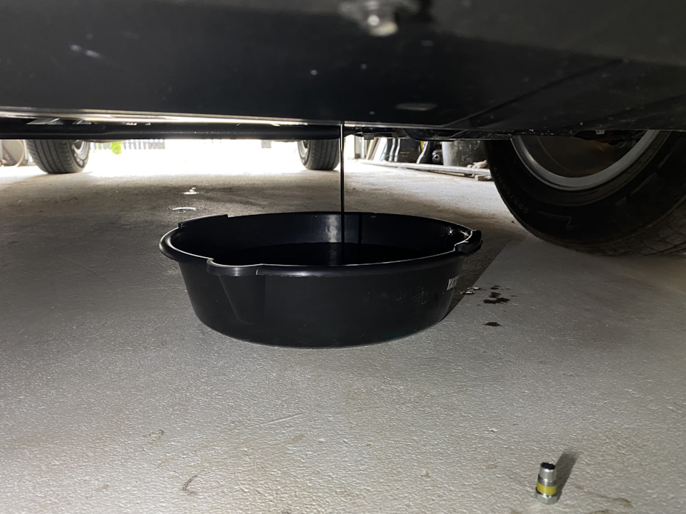 1-первая Частичная замена масла в АКПП — Chevrolet Equinox (3G), 1,5 л ...