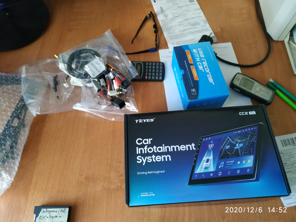 2-DIN Android магнитола Teyes CC2Plus Мицубиси Паджеро Спорт 3 с ...