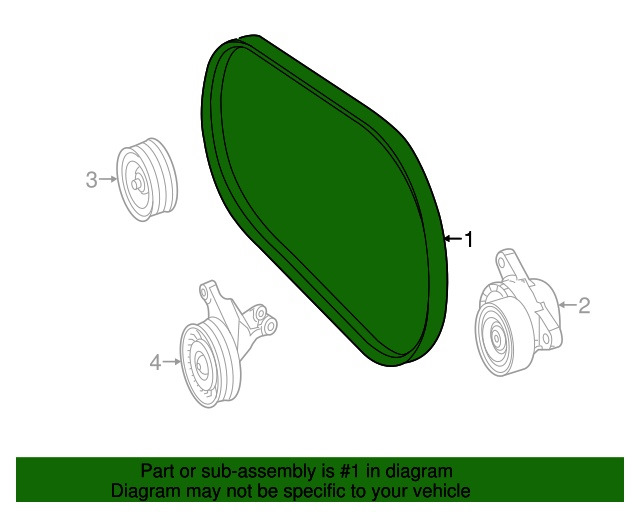 A0039935796 Ремень клиновый Mercedes | Запчасти на DRIVE2