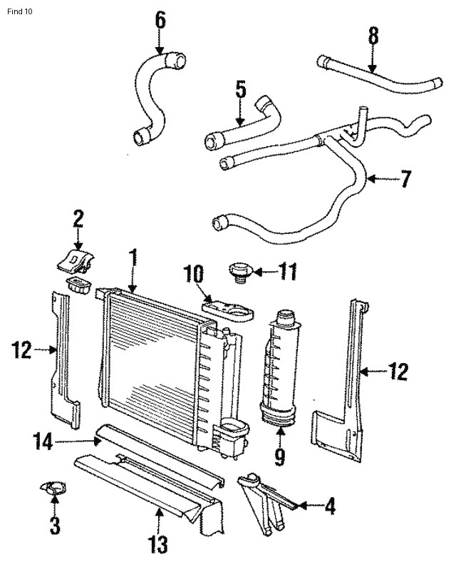 17111712825 Крышка BMW | Запчасти на DRIVE2