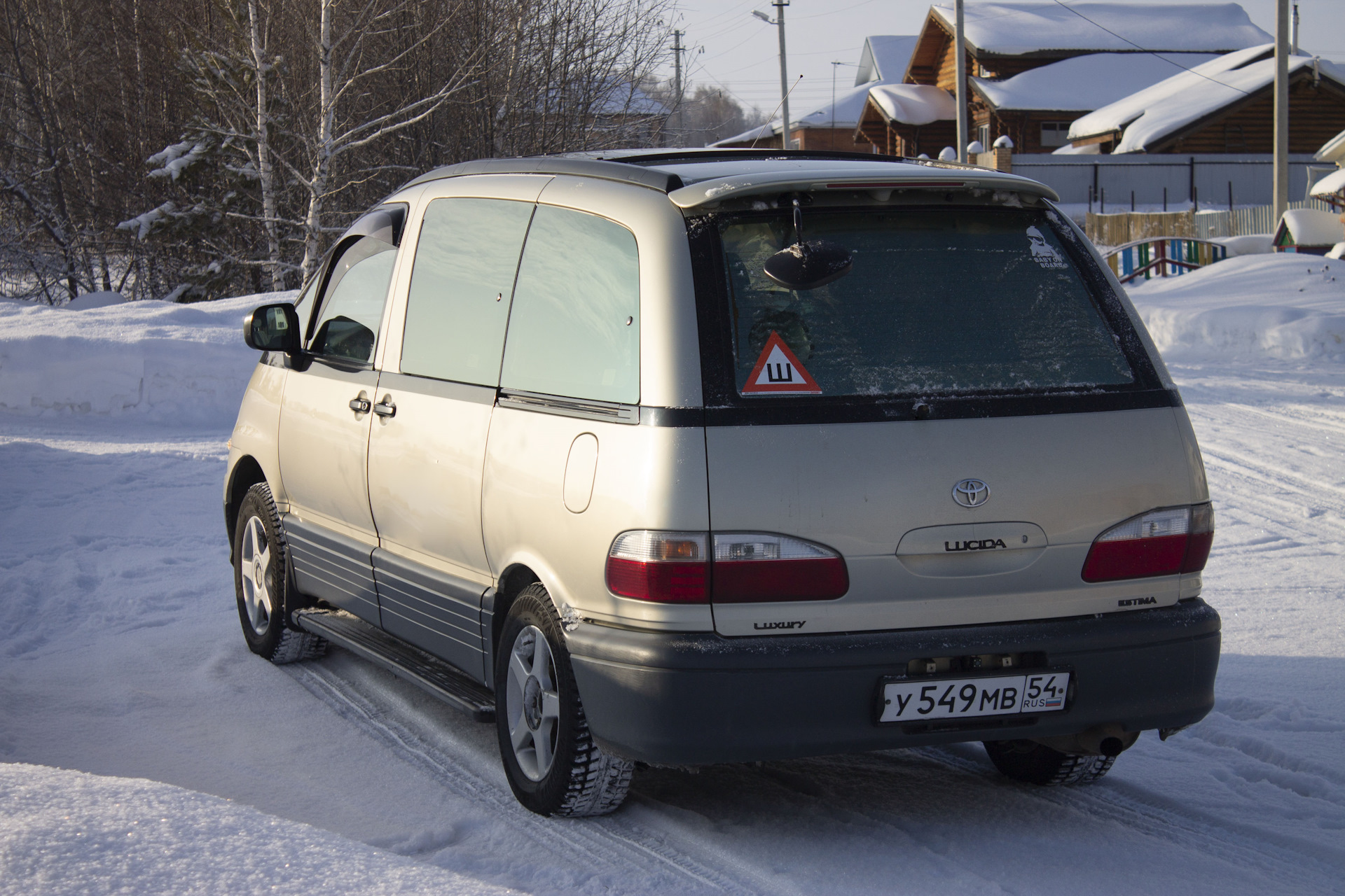 Фото для БЖ — Toyota Estima Lucida, 2,4 л, 1997 года | фотография | DRIVE2