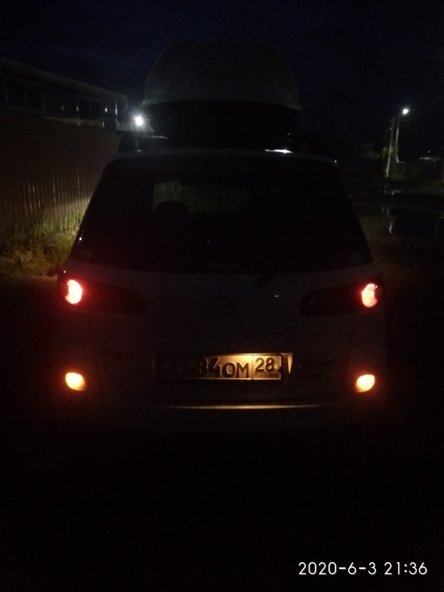 Светодиодные катафоты в задний бампер — Mazda Demio (2G), 1,3 л, 2005 ...
