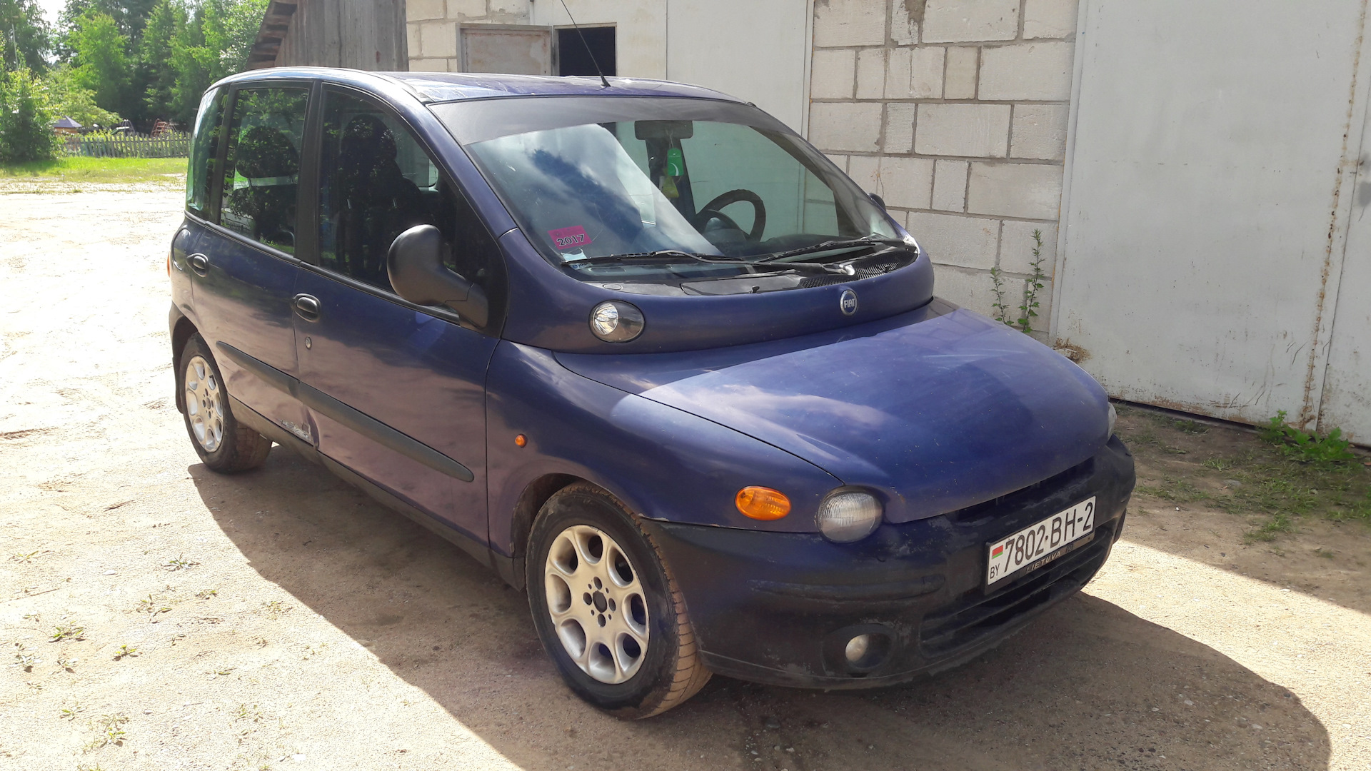 FIAT Multipla 1.6 бензиновый 2000 | лупоглазая красотка на DRIVE2