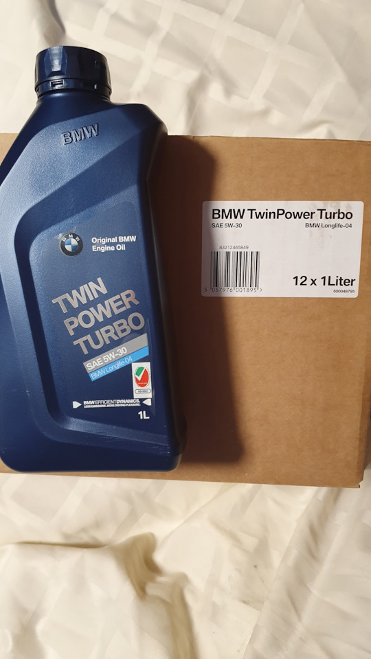 Масло моторное 5W-30 BMW 83212465849 / 83212365933 на BMW 3 series (F30 ...