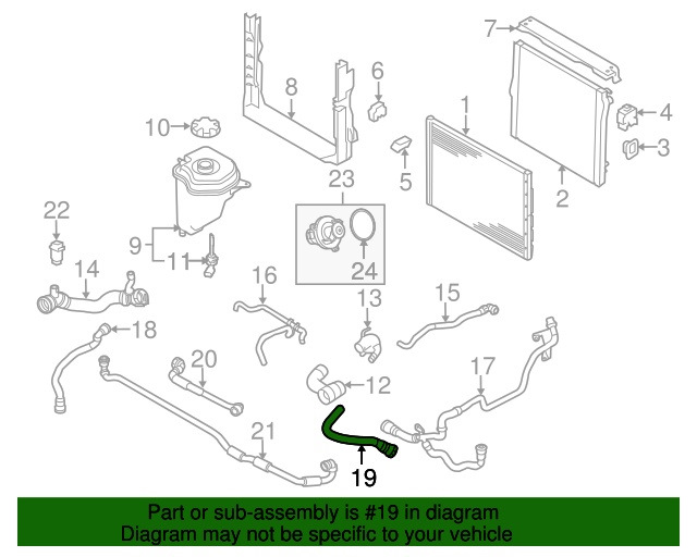 17127589729 шланг BMW | Запчасти на DRIVE2
