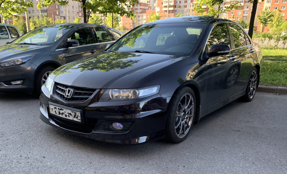 Бампер “Modulo” — Honda Accord (7G), 2,4 л, 2006 года | тюнинг | DRIVE2