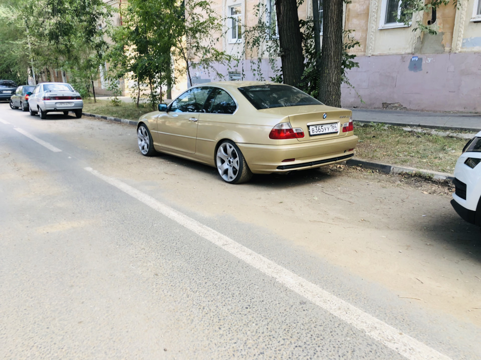 Долгожданные колёса от Х5 63 стиль r19 — BMW 3 series Coupe (E46), 2,5 ...