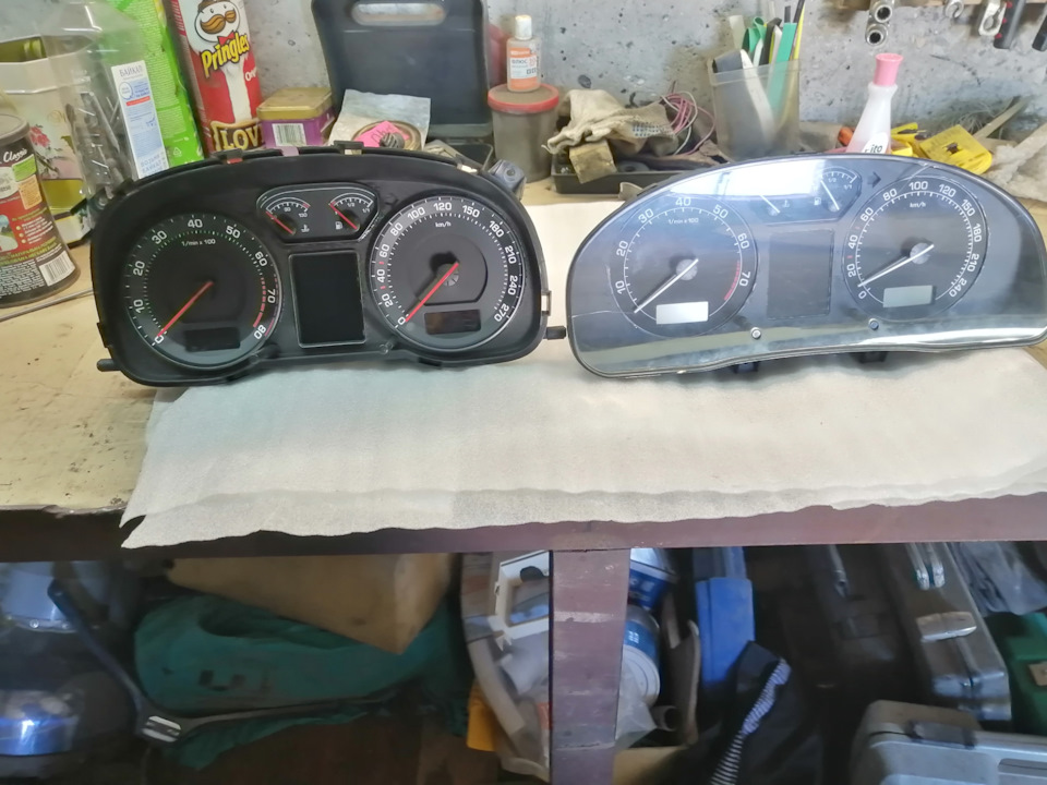 Приборка супёрпб в тур — Skoda Octavia Combi A4 Mk1, 1,8 л, 2001 года ...