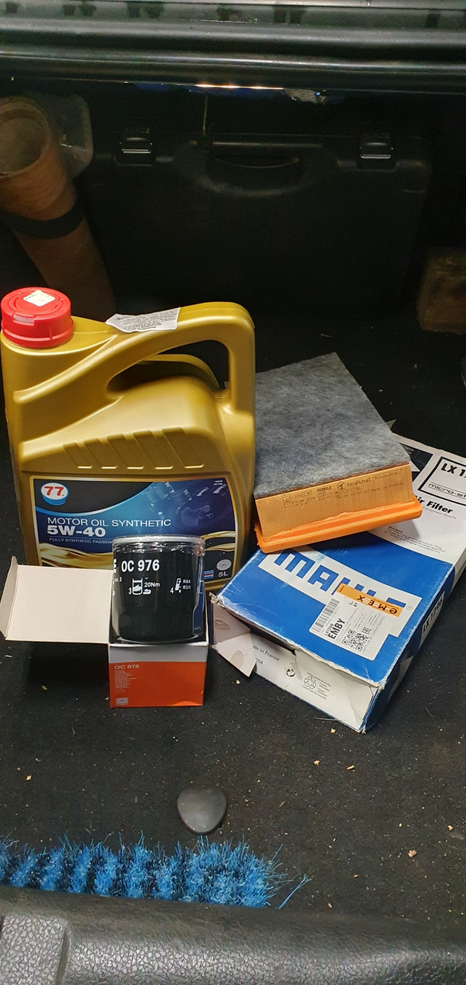 Замена масла в двигателе и воздушного фильтра. — Peugeot 406, 2,2 л ...