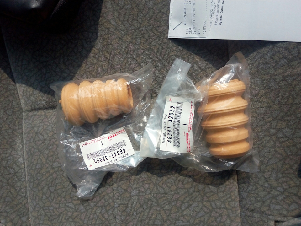 Дополнение к бж "Ребилд подвески". — Toyota Mark II Qualis, 2,5 л, 1997 ...