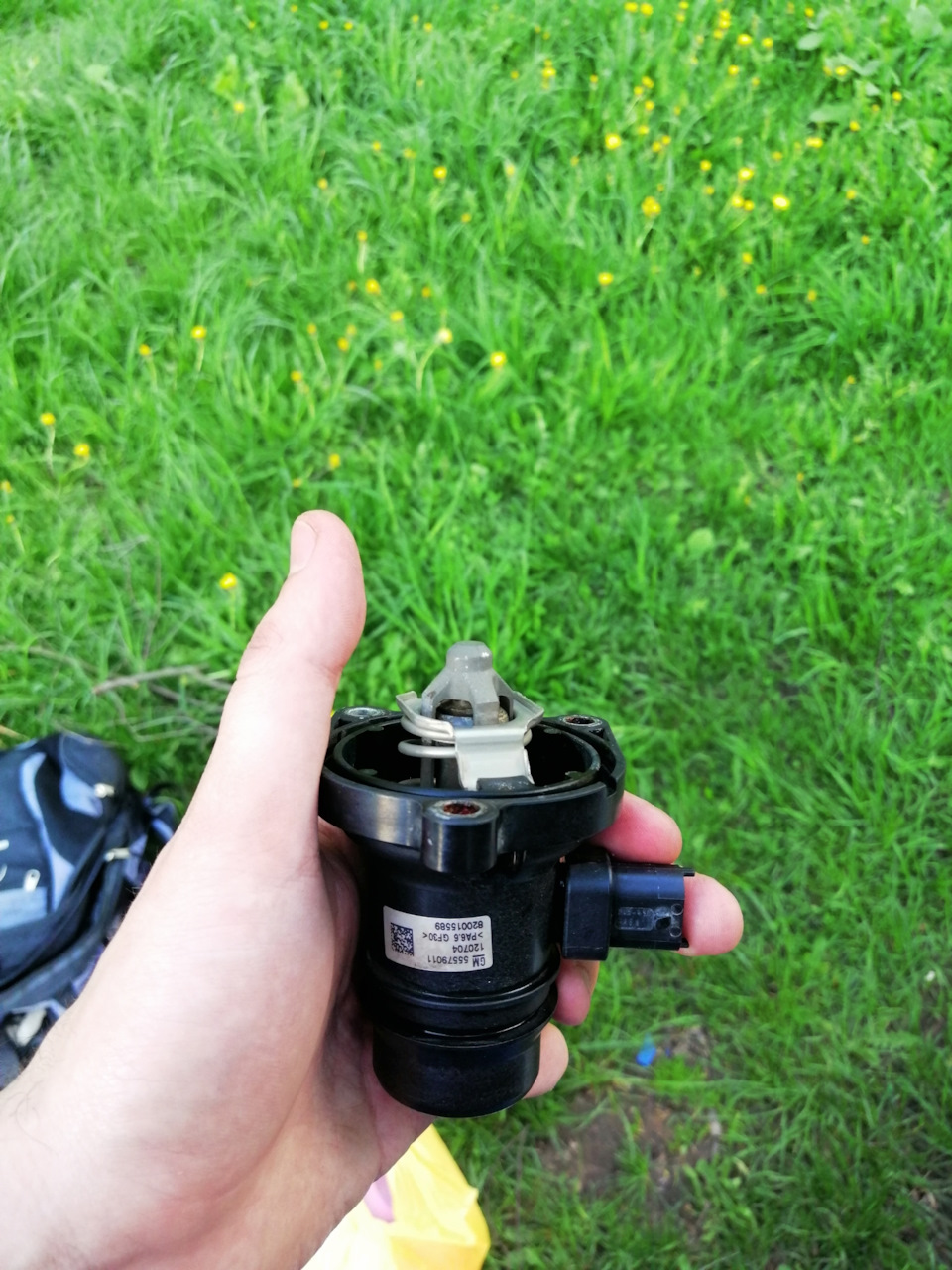 55579011 ТЕРМОСТАТИЧЕСКИЙ РЕГУЛИРУЕМЫЙ КЛАПАН СИСТЕМЫ ОХЛАЖДЕНИЯ GM ...