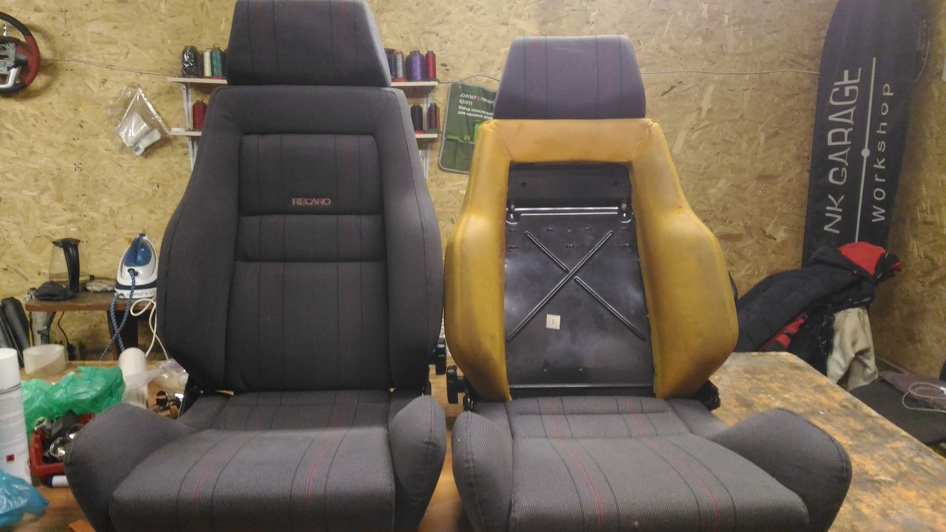 RECARO готовы! — Volkswagen Golf Rallye, 2,9 л, 1989 года | своими ...