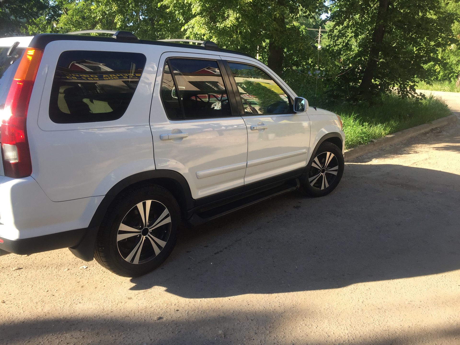 Летний комплект колес)))) — Honda CR-V (RD4, RD5, RD6, RD7), 2,4 л., 2004 года | колёсные диски ...