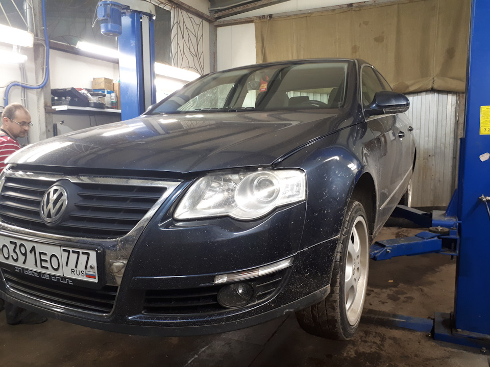 Замена опорных подшипников и не только — Volkswagen Passat B6, 1,8 л ...