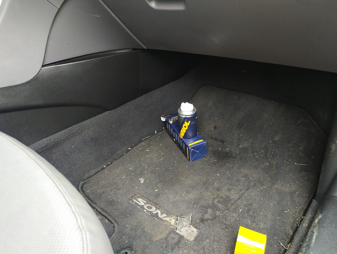 Фильтр салона на Sonata Hybrid — Hyundai Sonata Hybrid, 2,4 л, 2012 ...