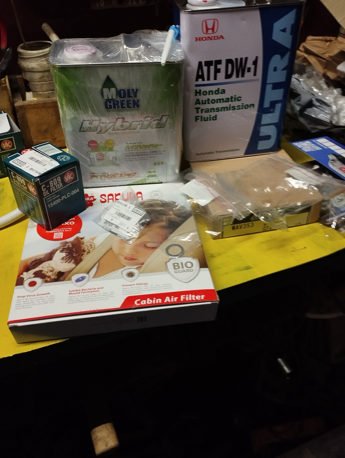 Первое ТО — Honda Odyssey (5G), 2 л, 2017 года | плановое ТО | DRIVE2