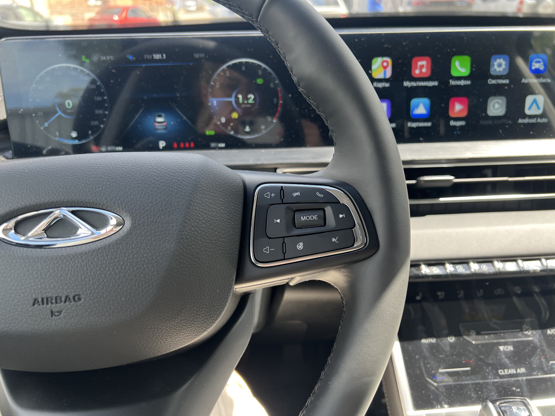 Car play в Cherry Tiggo 7 pro max — Chery Tiggo 7 Pro Max, 1,6 л, 2024 года | электроника | DRIVE2