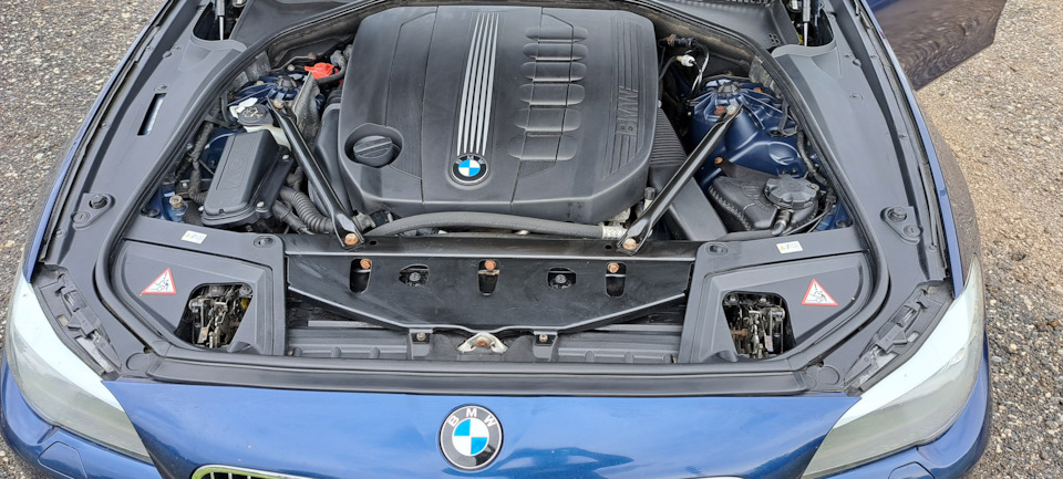 Чистка впускного коллектора N57D30 без разбора (Liqui Molly) — BMW 5 ...