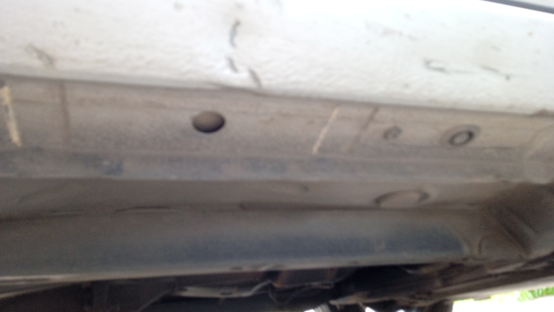 Заглушка порога — Toyota Corolla Fielder (E140), 1,5 л, 2008 года ...