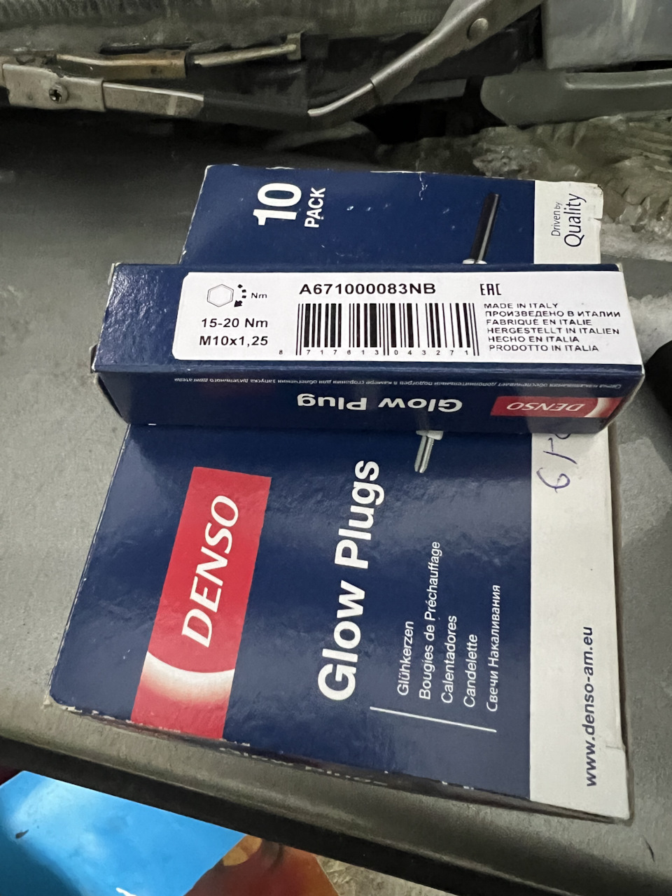 Замена свечей накала — Nissan Patrol (Y61), 4,2 л, 2002 года | поломка | DRIVE2