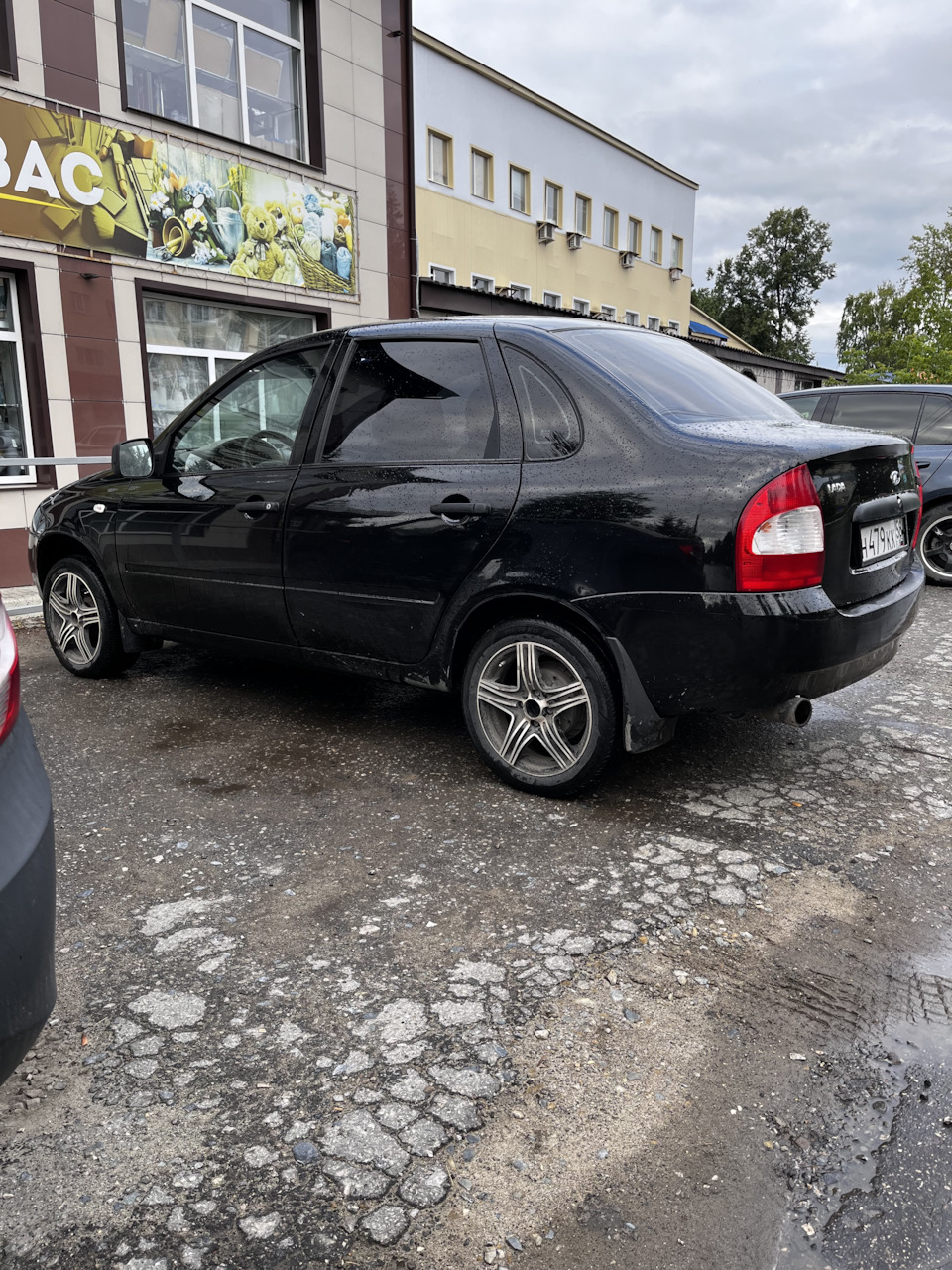 Проставки под задние амортизаторы — Lada Калина седан, 1,6 л, 2010 года ...