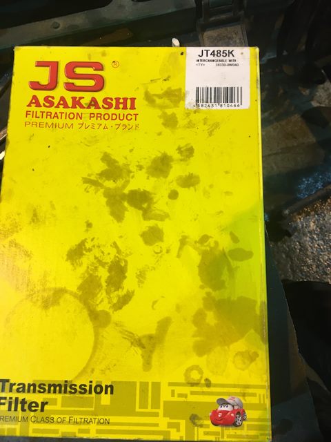 JT485K Фильтр акпп JS ASAKASHI | Запчасти на DRIVE2