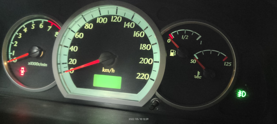 Замена ламп подсветки приборов. — Chevrolet Lacetti SW, 1,6 л, 2012 ...