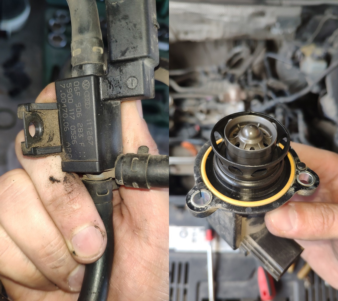 Потеет холодная часть турбины — Volkswagen Tiguan (1G), 1,4 л, 2011 ...