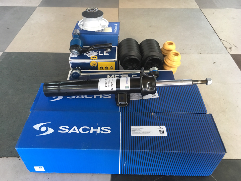 ТО плановое — Ремонт передней подвески — BMW 3 series (E90), 2,5 л ...