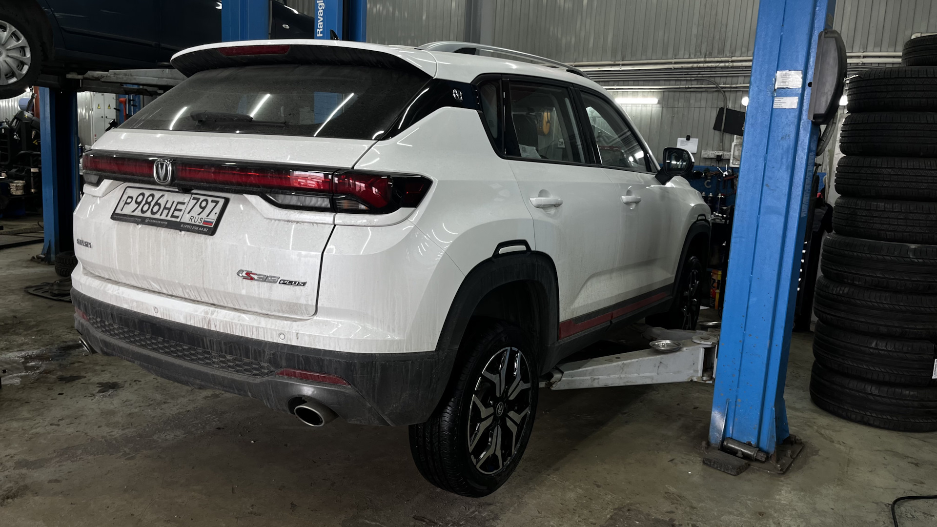 Переобулся наконец — Changan CS35 Plus (1Gf), 1,4 л, 2024 года | шины | DRIVE2