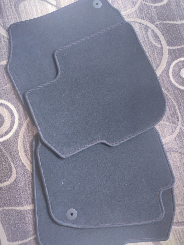 Коврики ворсовые салона Поло Лифтбэк оригинал, коврик багажника Поло ...