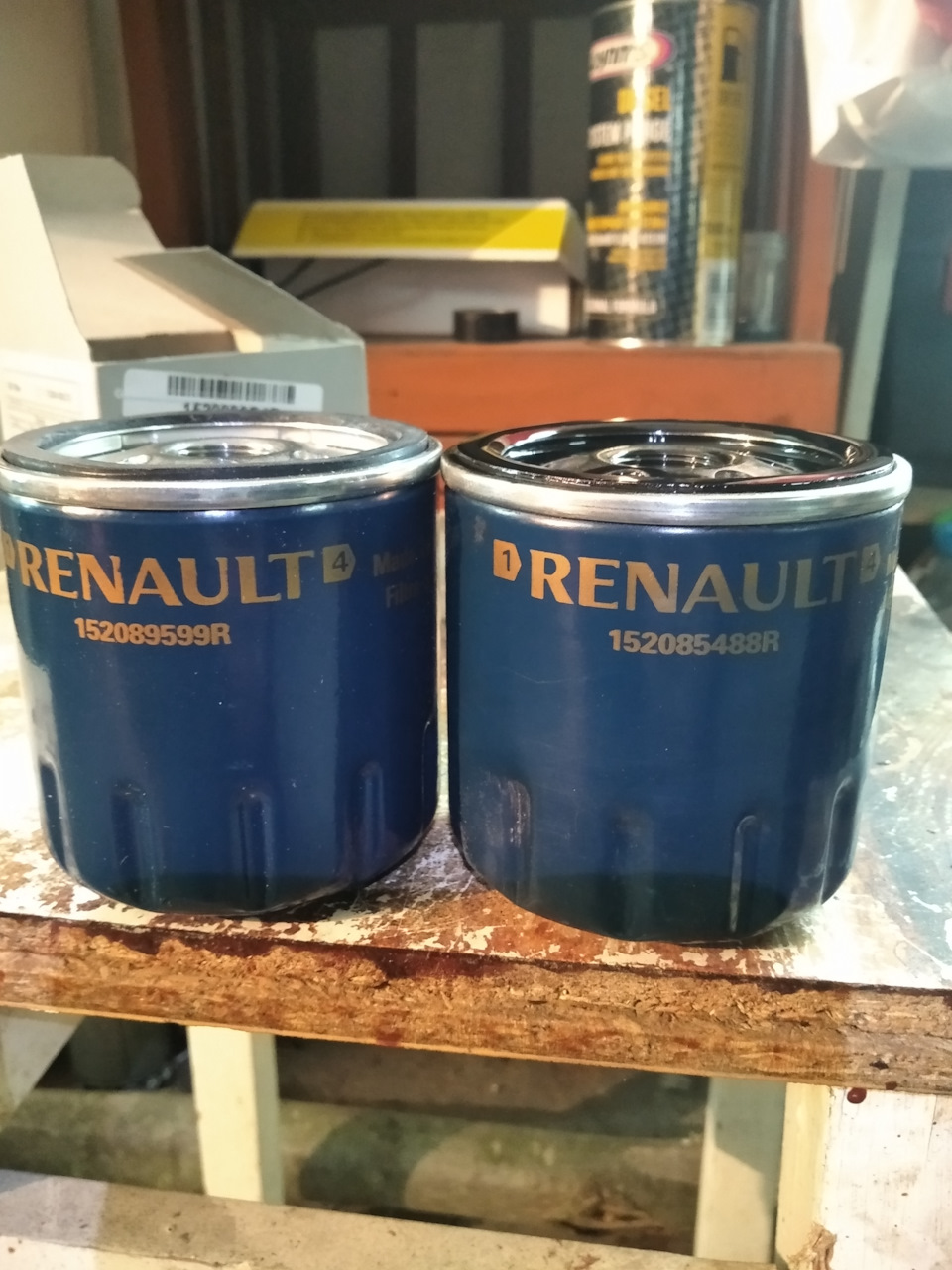 152085488R Фильтр масляный двс RENAULT | Запчасти на DRIVE2