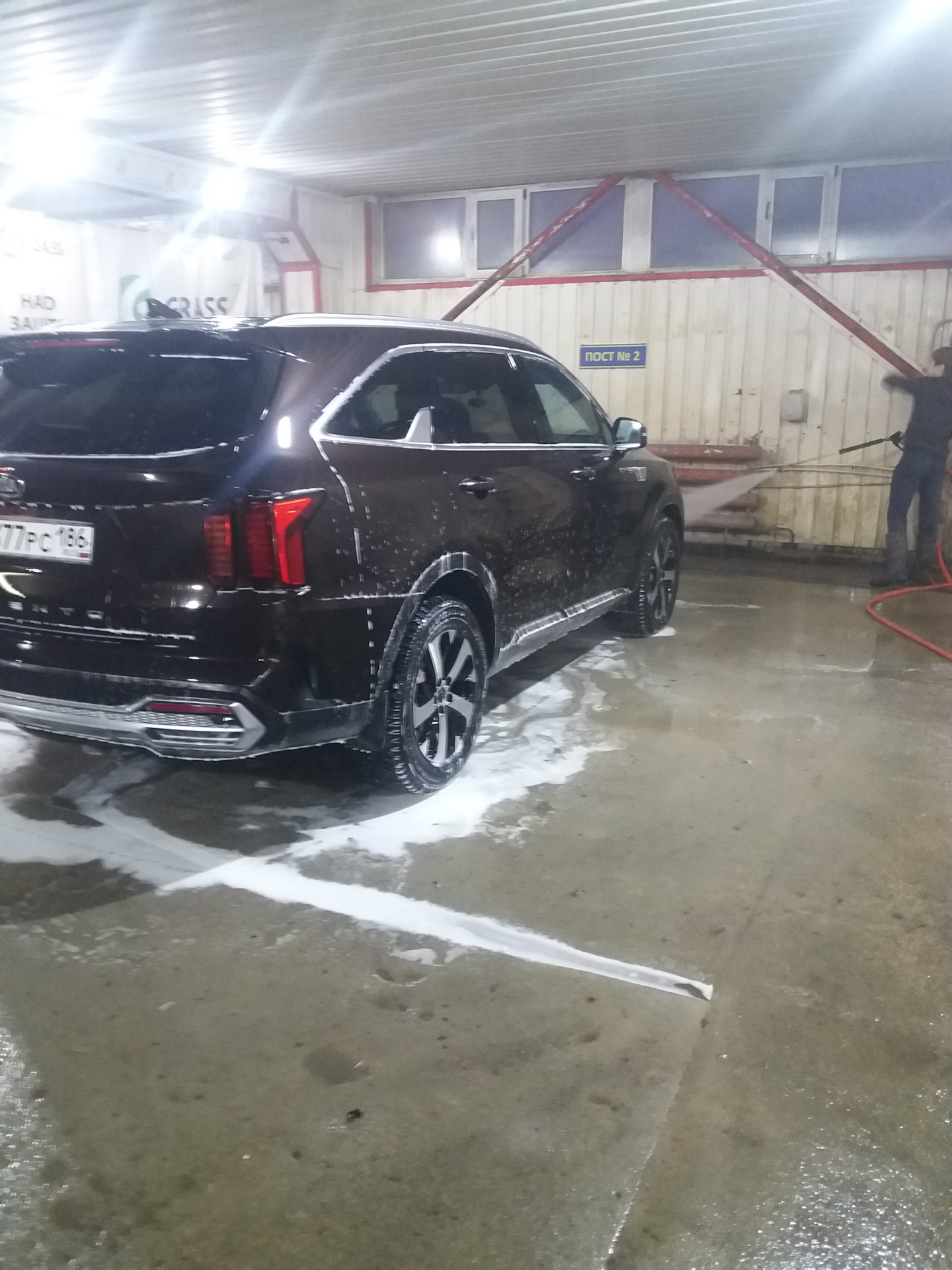 Мойка. Борт.журнал не борт журнал))) — KIA Sorento (4G), 2,5 л, 2020 ...