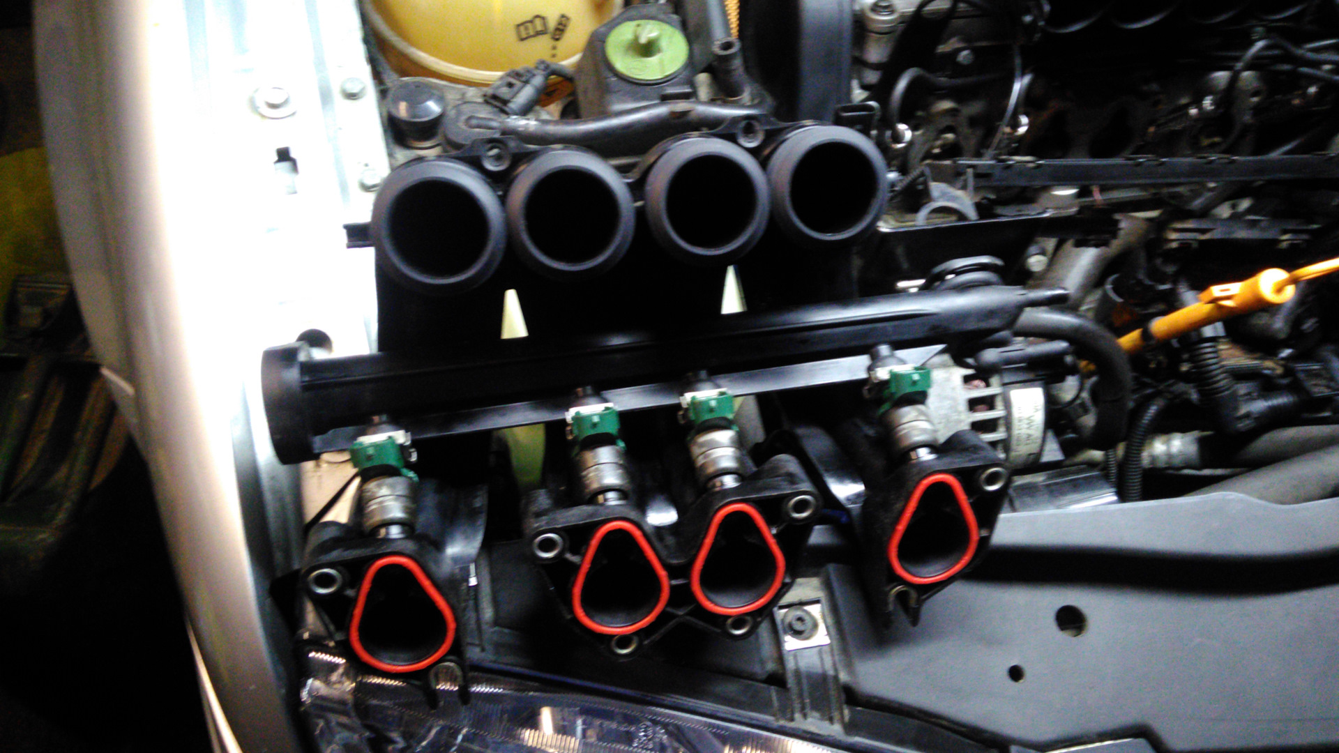 ТО зажигание и впуск — Volkswagen Bora (1G), 1,6 л, 2001 года ...