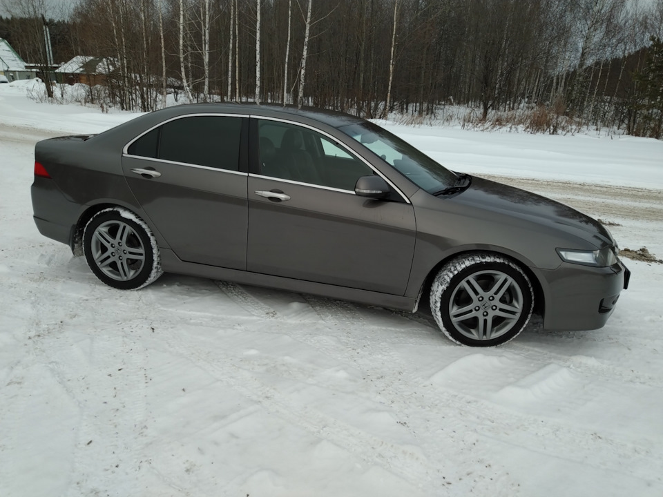 Зимушка — Honda Accord (7G), 2 л, 2007 года | просто так | DRIVE2