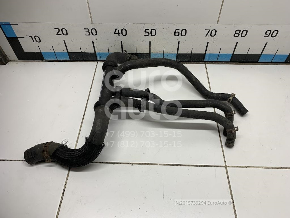 8200874785 Патрубок радиатора охлажд двс(рез, плас) RENAULT | Запчасти ...