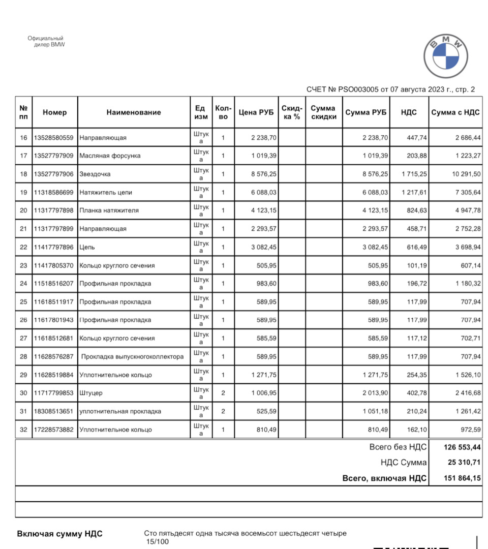 11628519884 Уплотнительное кольцо BMW | Запчасти на DRIVE2