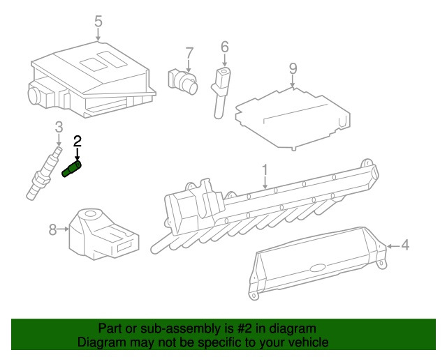 A0001590080 Проставка свечи зажигания Mercedes | Запчасти на DRIVE2